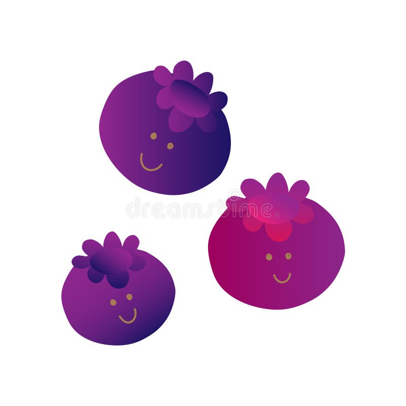 Funny Berries Cartoon Characters Stock Vector - Illustration of berry ...