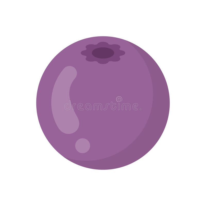 Single Blueberry Stock Illustrations – 736 Single Blueberry Stock ...