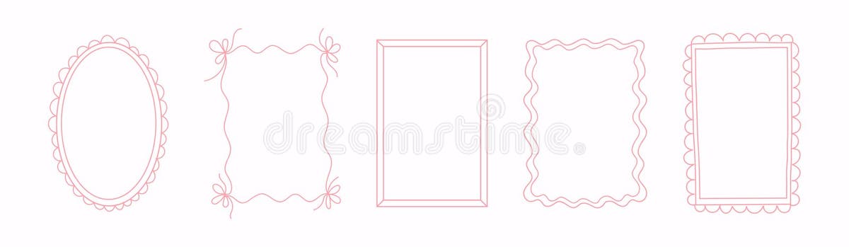 Cute Simple Borders Stock Illustrations – 1,128 Cute Simple Borders ...