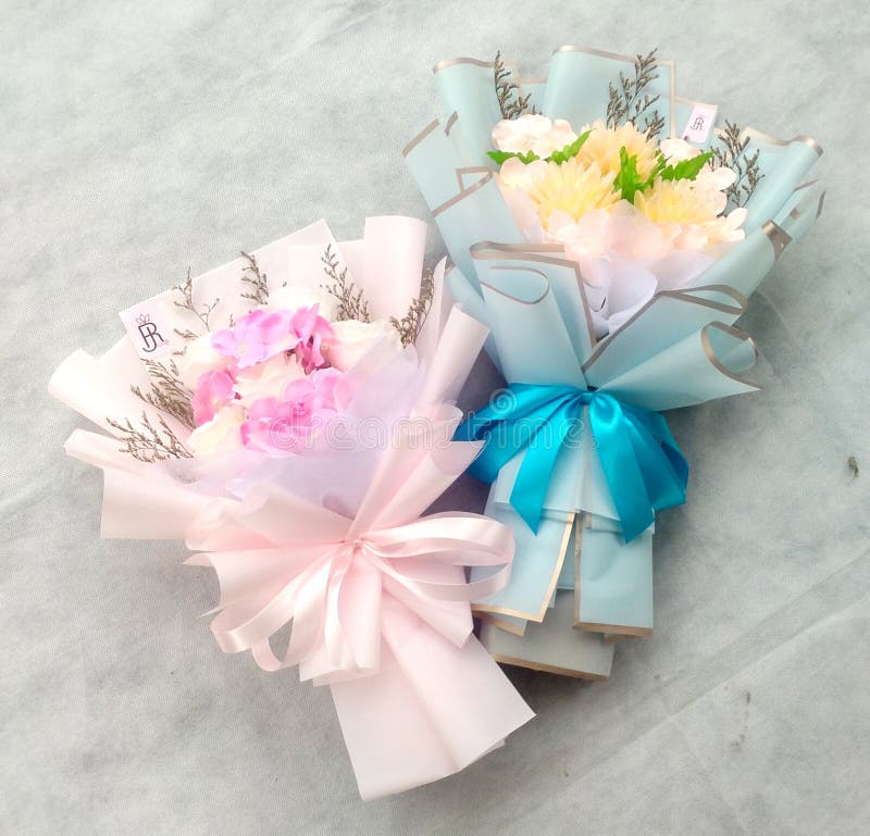 Cute Bouquet for Special Day Stock Image - Image of special, paper ...