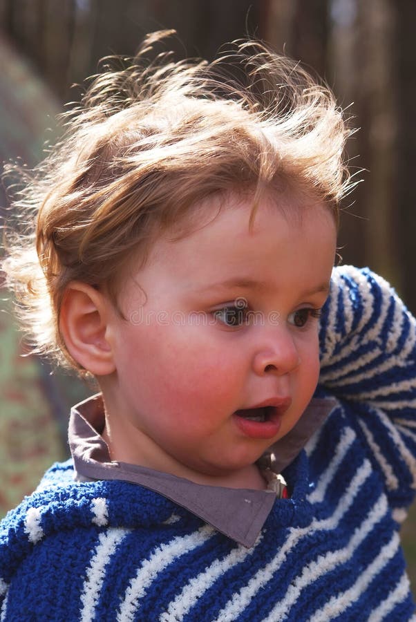 Cute boy stock image. Image of adorable, expression, creative - 15286169