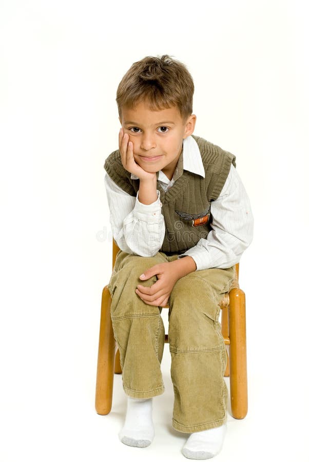 182 Child Sitting Wooden Stool Stock Photos - Free & Royalty-Free Stock ...