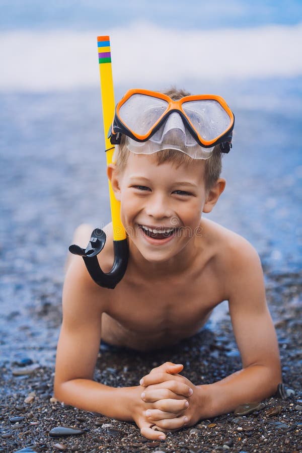 Cute Boy Driver on the Beach Stock Image - Image of body, happy: 35480345