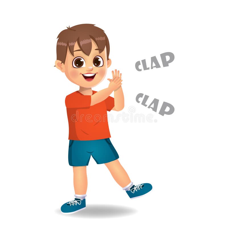 Kids Clapping Stock Illustrations – 234 Kids Clapping Stock ...