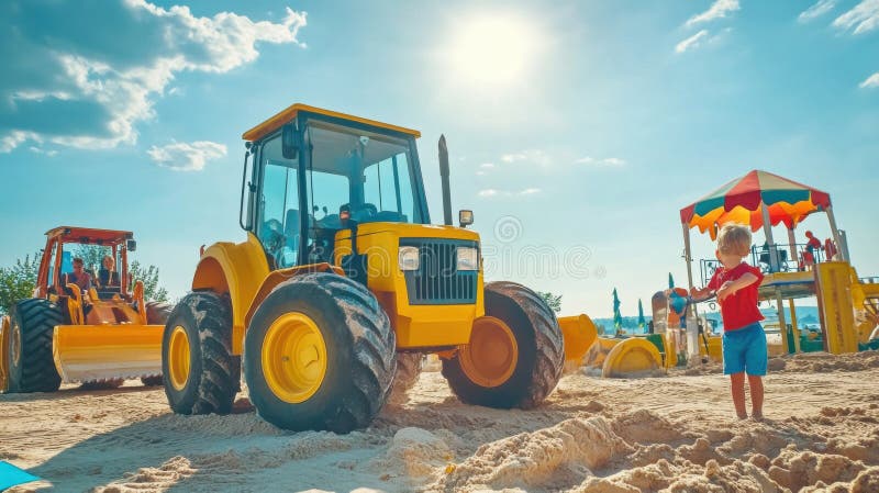 Playing Tractor Stock Illustrations – 227 Playing Tractor Stock Illustrations, Vectors & Clipart ...