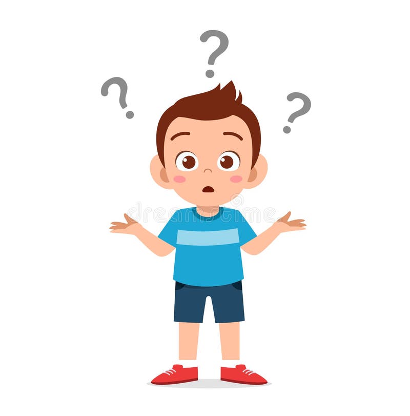 Child Asking Question Stock Illustrations – 266 Child Asking Question ...