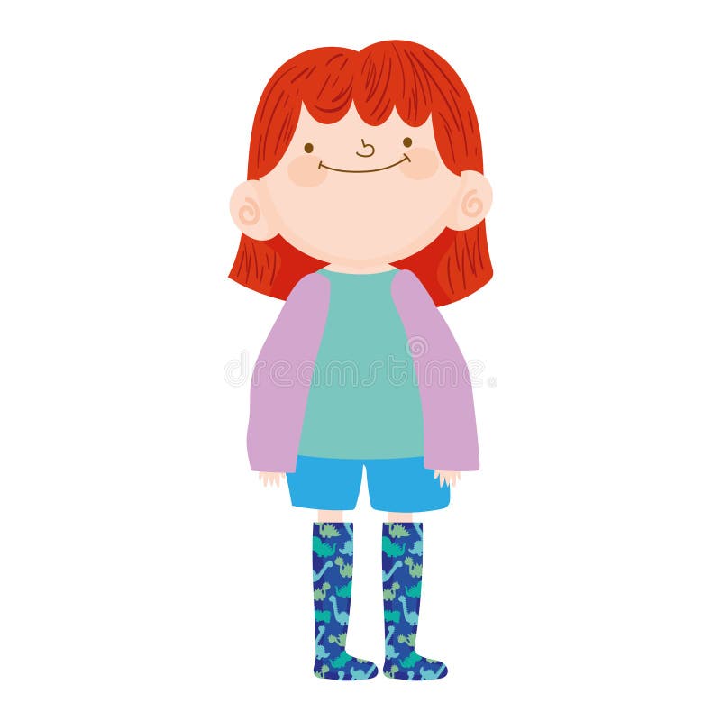 Cute boy wearing boots stock vector. Illustration of happy - 220931342