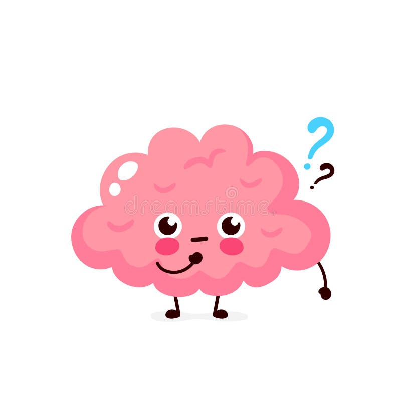 Question Mark Brain Thinking Concept Stock Illustrations – 1,680 ...