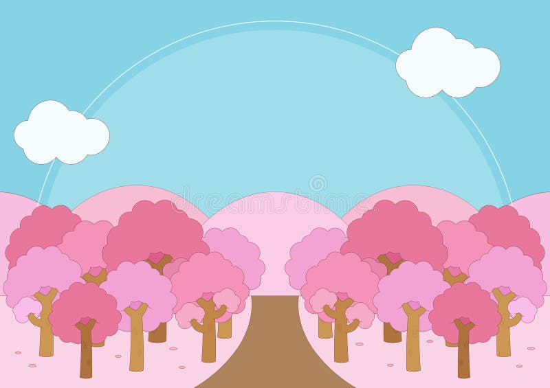 Spring Forest Scenery Stock Illustrations – 88,731 Spring Forest ...