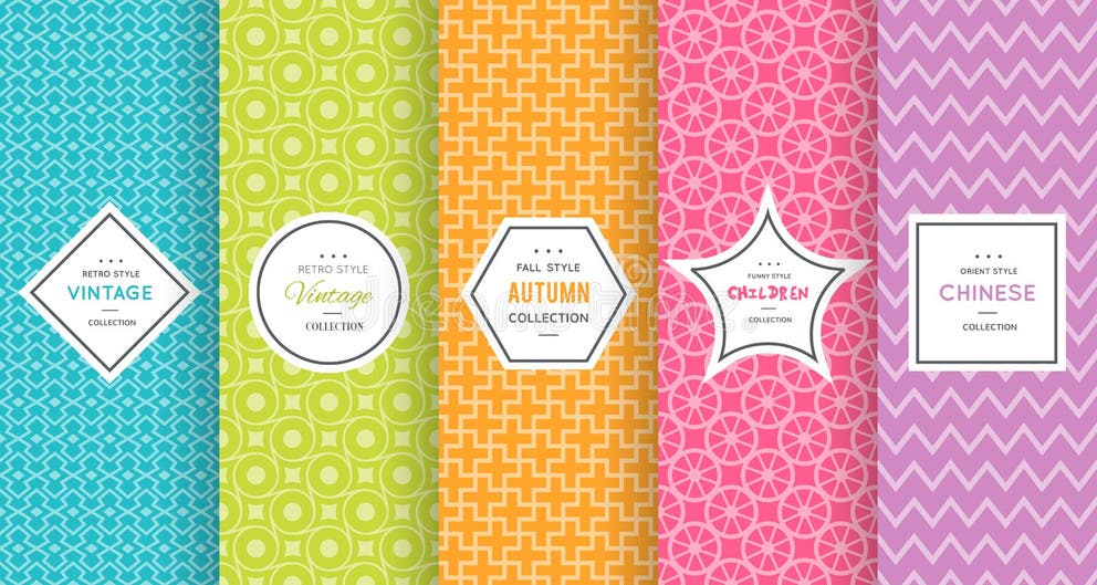 Seamless Bright Cute Pattern Stock Illustrations – 111,872 Seamless ...