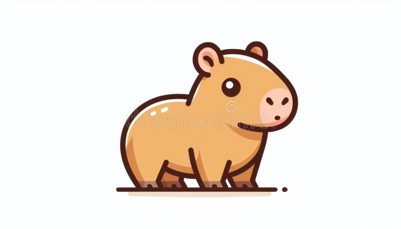 Capybara Pixel Art. 8 Bit Capybara Face Stock Vector - Illustration of ...