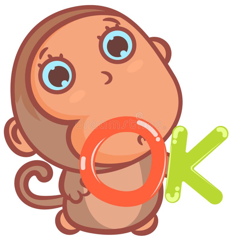 Monkey Ok Stock Illustrations – 15 Monkey Ok Stock Illustrations ...