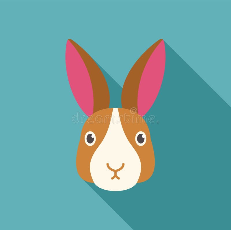 Minimalist White Rabbit Face Stock Illustrations – 749 Minimalist White ...