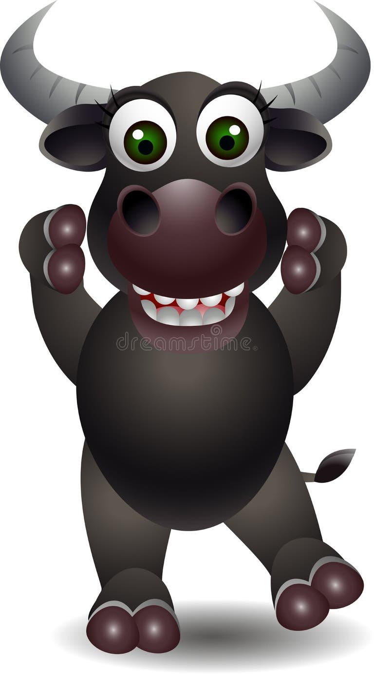 Cartoon Buffalo Character Stock Illustrations – 6,039 Cartoon Buffalo ...