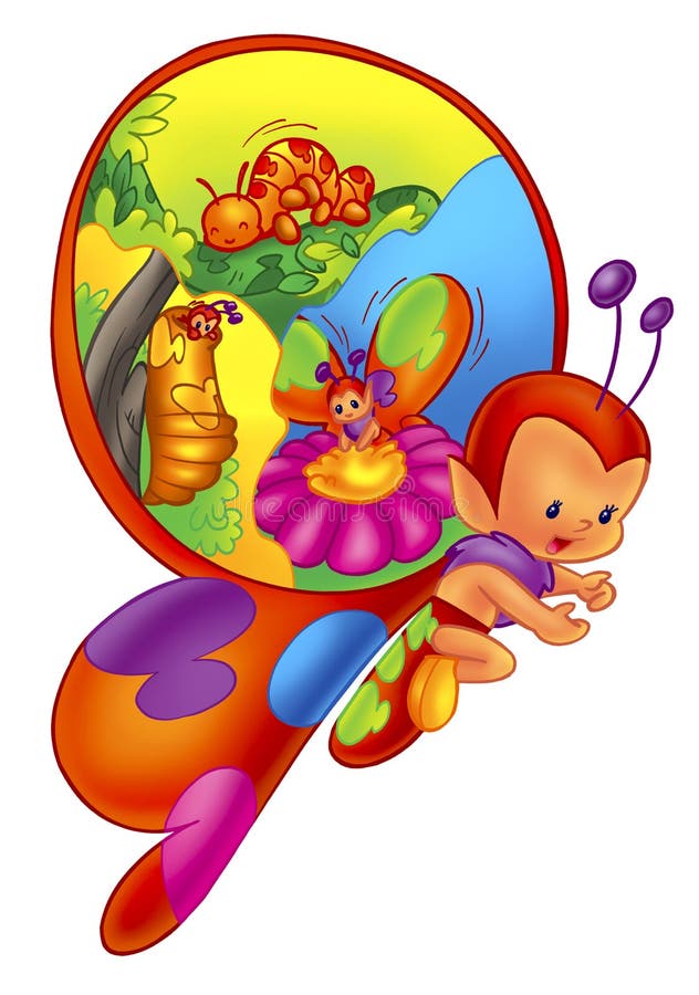 Cute bug stock illustration. Illustration of digital - 47927190