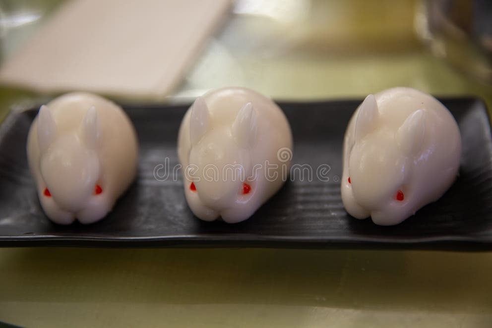 Cute Bunny Dim Sum stock photo. Image of dumpling, carte - 371738926