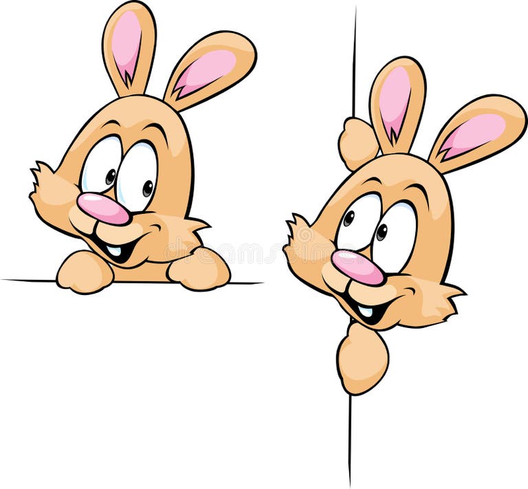 Bunny Peeking Stock Illustrations – 5,179 Bunny Peeking Stock ...