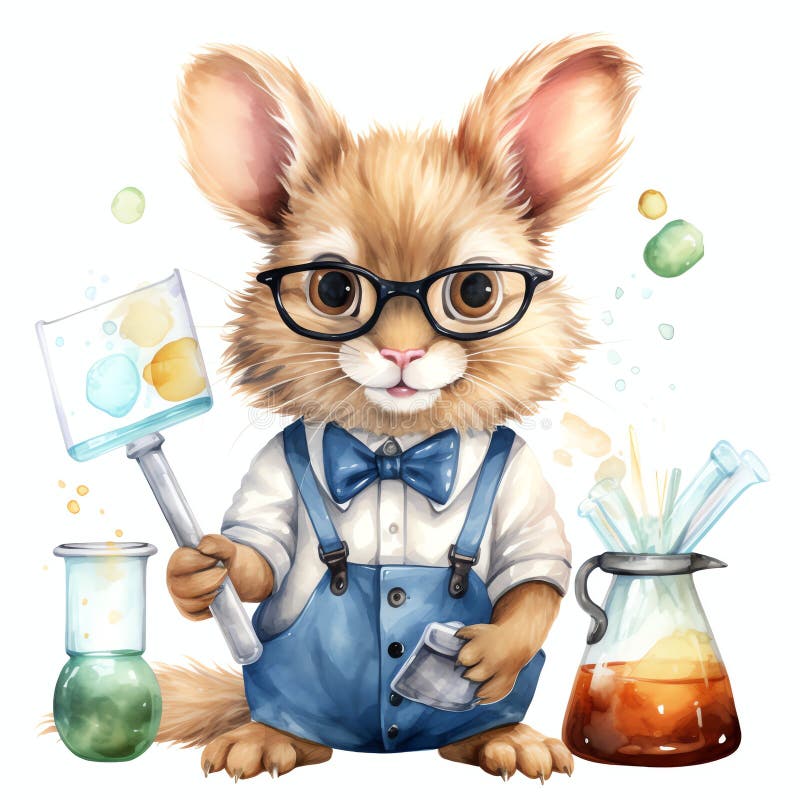 Bunny Scientist Stock Illustrations – 203 Bunny Scientist Stock ...