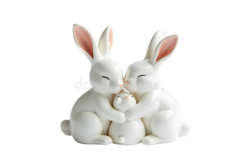 Cute Bunny and Single Easter Egg. Concept and Idea of Happy Easter Day ...