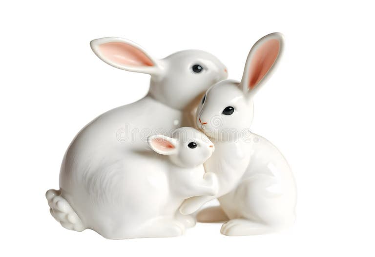 Cute Bunny and Single Easter Egg. Concept and Idea of Happy Easter Day ...