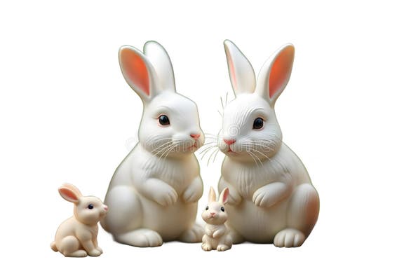 Cute Bunny and Single Easter Egg. Concept and Idea of Happy Easter Day ...