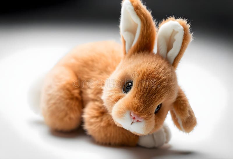 Cute Bunny and Single Easter Egg. Concept and Idea of Happy Easter Day ...