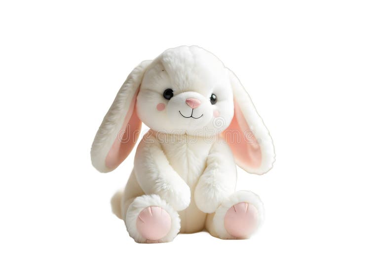 Cute Bunny and Single Easter Egg. Concept and Idea of Happy Easter Day ...