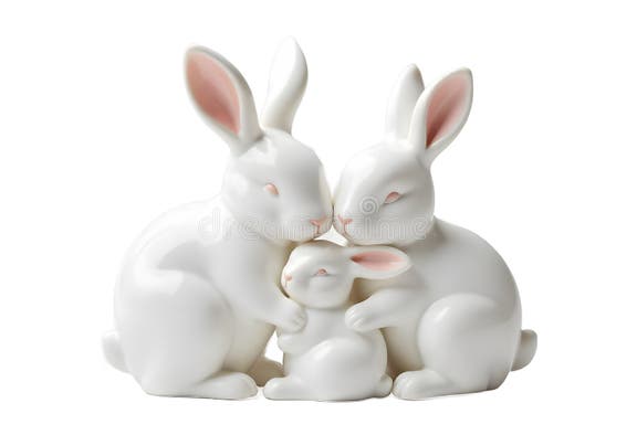 Cute Bunny and Single Easter Egg. Concept and Idea of Happy Easter Day ...