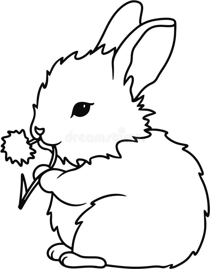 Cute bunny vector stock vector. Illustration of cute - 276512445