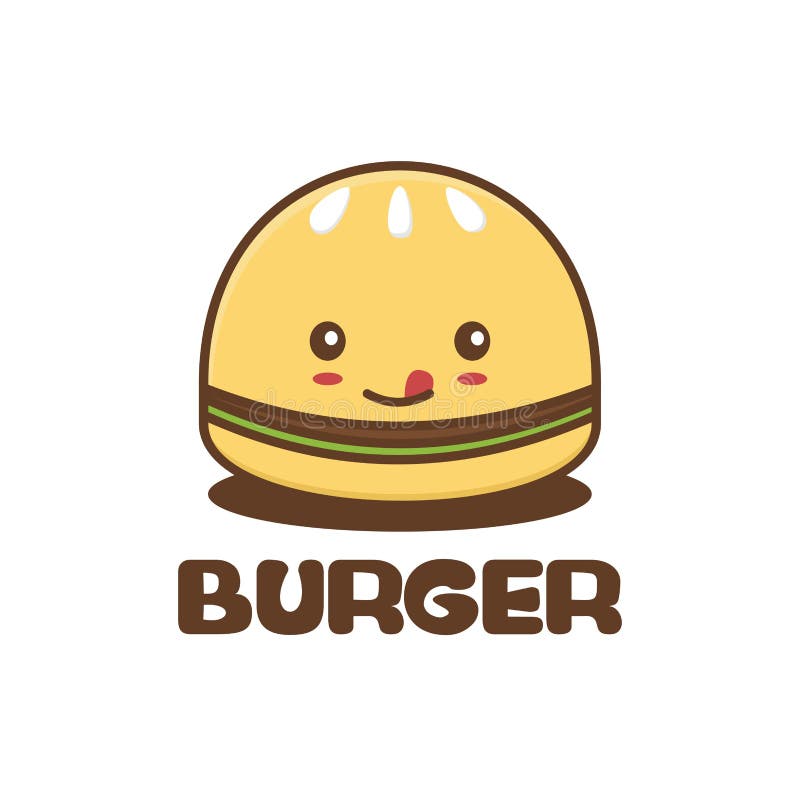 Cute burger characters stock vector. Illustration of sauce - 237061421