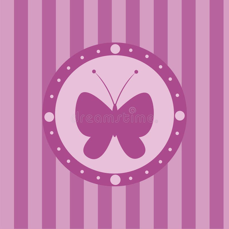 Floral butterfly on flower stock vector. Illustration of white - 12735611