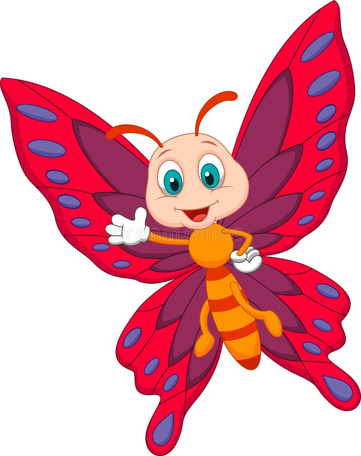 Butterfly Waving Stock Illustrations – 829 Butterfly Waving Stock ...