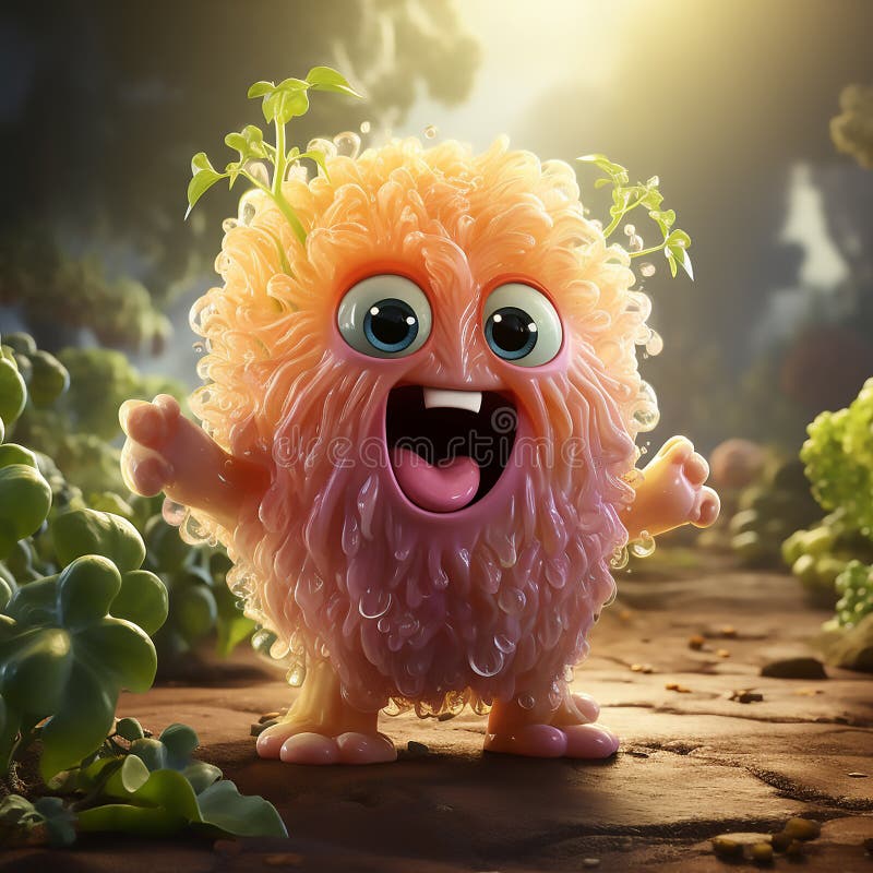 Cute Cabbage Monster, Octane Render, Amazing Lighting, Colorful ...