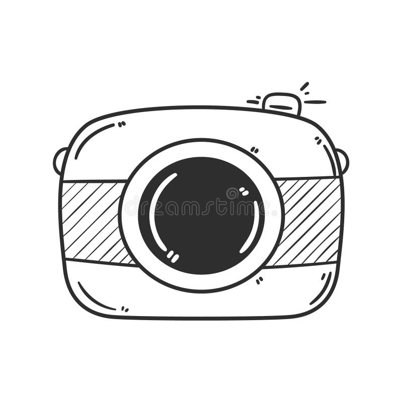 Cute camera design stock vector. Illustration of lens - 287918594