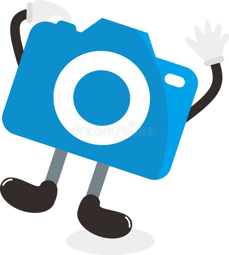 Vector Graphic of Cute Camera. Stock Vector - Illustration of graphic ...