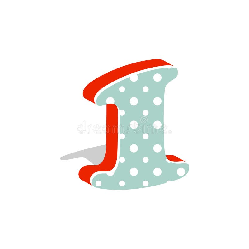 Cute Candy-colored 3d Numeral One Stock Vector - Illustration of ...