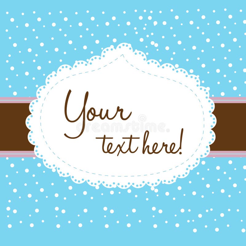 Cute card background stock vector. Illustration of floral - 21430203