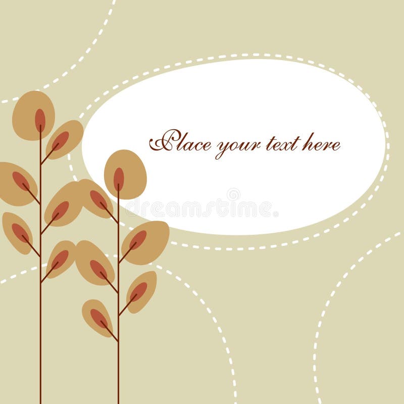 Cute card template stock vector. Illustration of card - 13680935