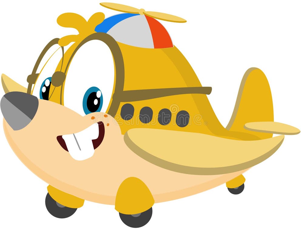 Airplane Cartoon Off Take Stock Illustrations – 506 Airplane Cartoon ...