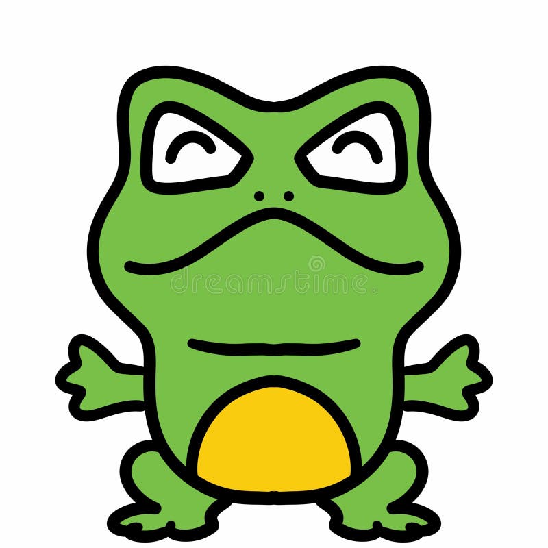 Angry Frog Stock Illustrations – 262 Angry Frog Stock Illustrations ...