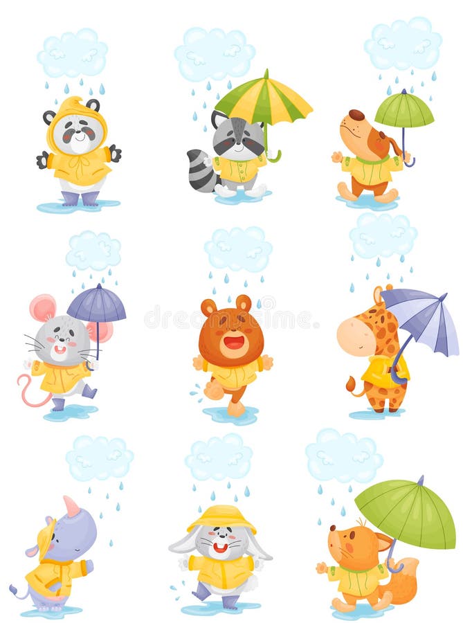 Cartoon Animals Playing Musical Instruments with Crocodile Playing ...