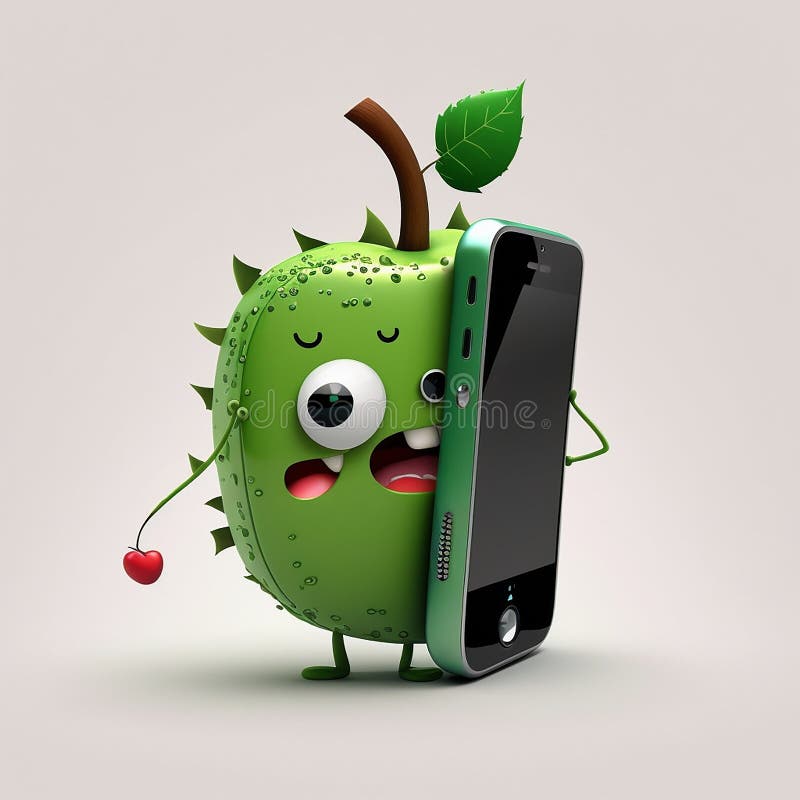 Cartoon Apple Phone Stock Illustrations – 658 Cartoon Apple Phone Stock ...