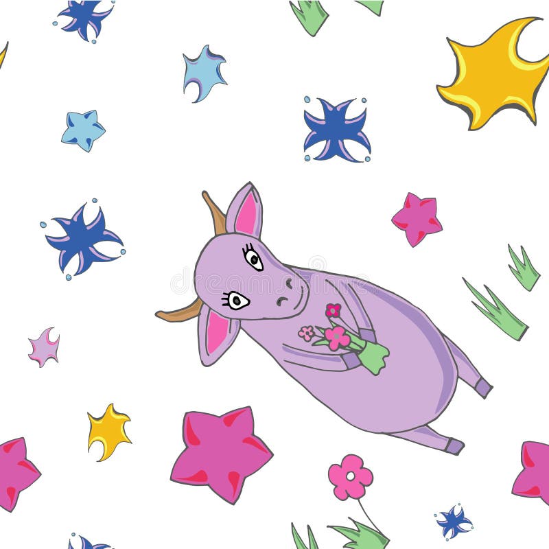 Cute cartoon baby cow stock vector. Illustration of field - 127046528