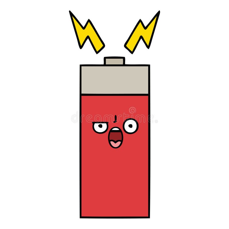Cartoon Battery Aa Power Source Energy Stock Illustrations – 289 ...