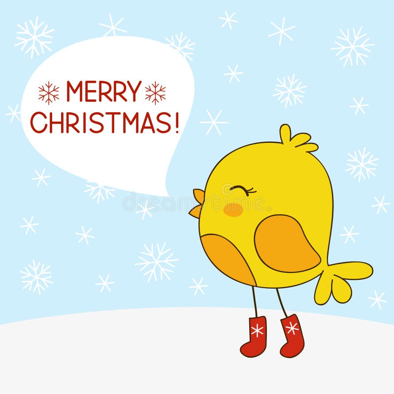 Cute cartoon bird stock vector. Illustration of greeting - 61685359