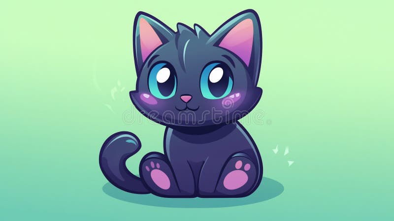 Cute Stickers Anime Pet Stock Photos - Free & Royalty-Free Stock Photos ...
