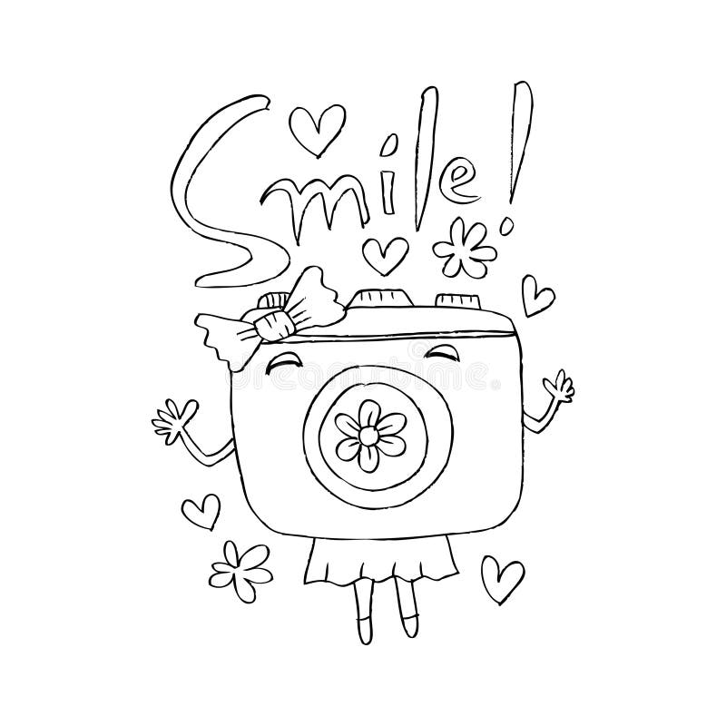 Girly Camera Stock Illustrations – 215 Girly Camera Stock Illustrations ...