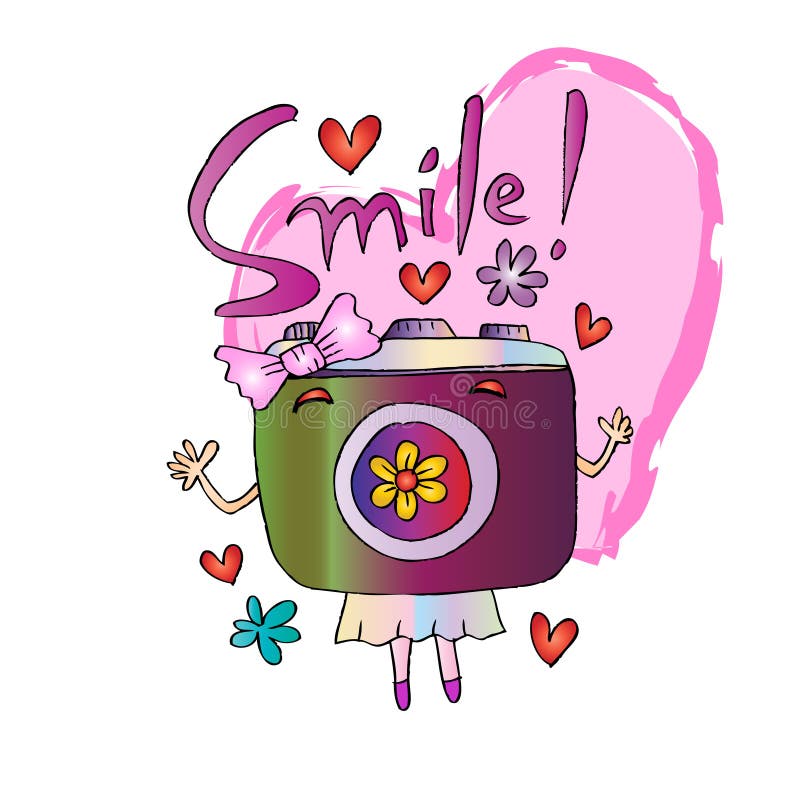 Girly Camera Stock Illustrations – 215 Girly Camera Stock Illustrations ...
