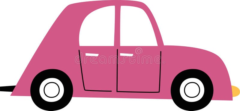 Cute Cartoon Car stock vector. Illustration of cute - 294072382