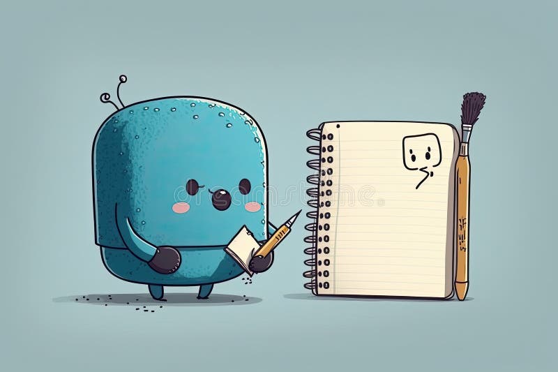 693 Cartoon Notepad Stock Photos - Free & Royalty-Free Stock Photos ...